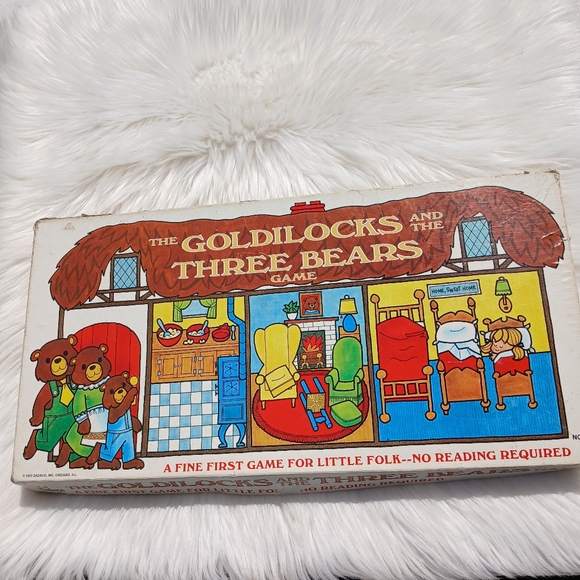 Toys | Vintage Goldilocks And The Three Bears Board Game 1973 Retro 7s ...